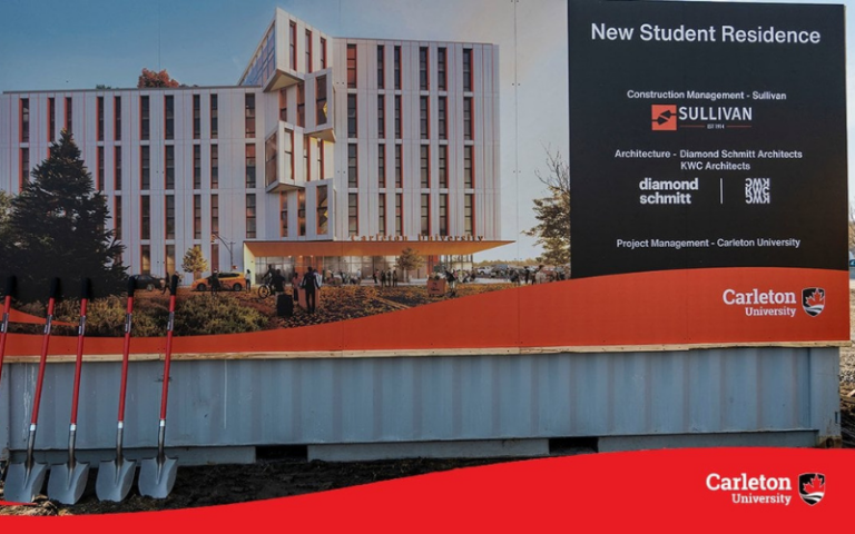 GROUND BREAKING FOR NEW CARLETON U STUDENT RESIDENCE - M. Sullivan ...